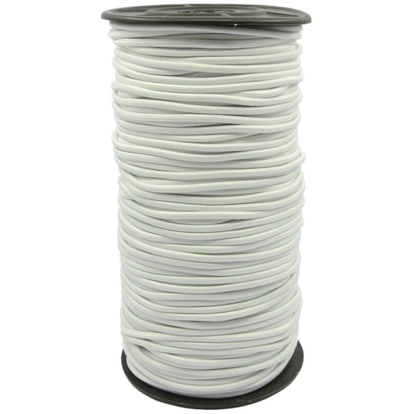 0.1 inch / 2.5 mm Ruber Round Elastic Cord String Band 90 Yard /270 ft ...